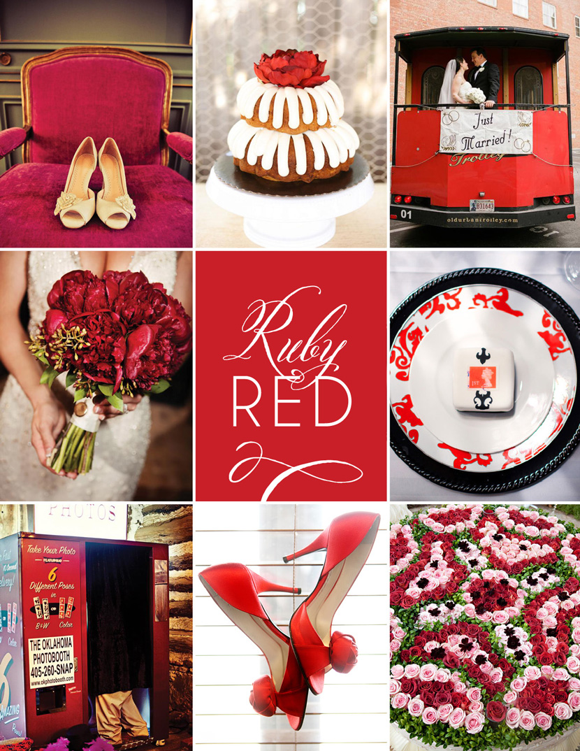 Ruby Red Wedding Inspiration